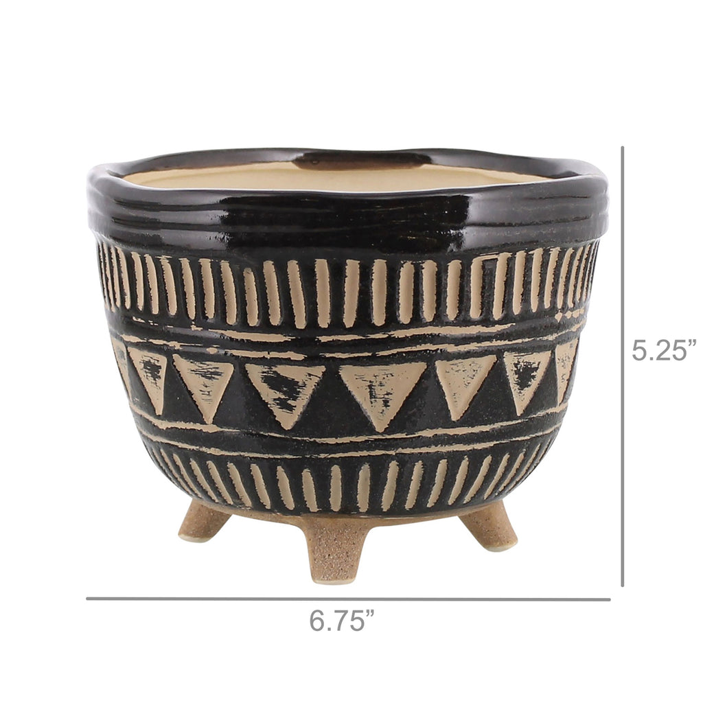 Apache Print Planter, Assorted – Culture Couture